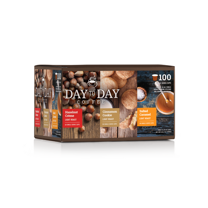 Day to Day Variety Pack Flavored Single Serve Coffee Pods – Day to Day ...